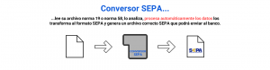 CONVERSORES A SEPA - CONVERSOR SEPA